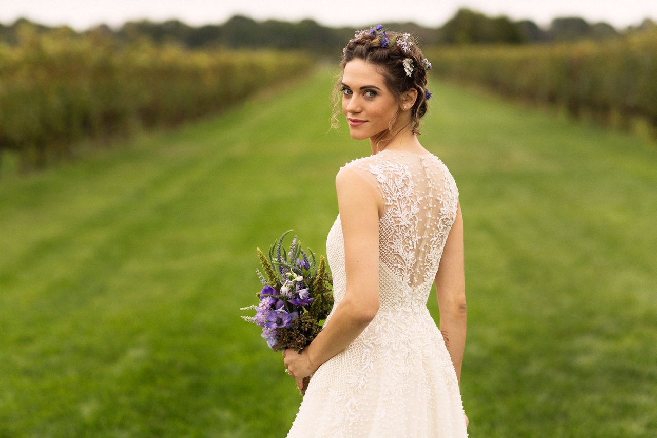 Real Wedding of Lyndsy Fonseca + Noah Bean - Inside Weddings