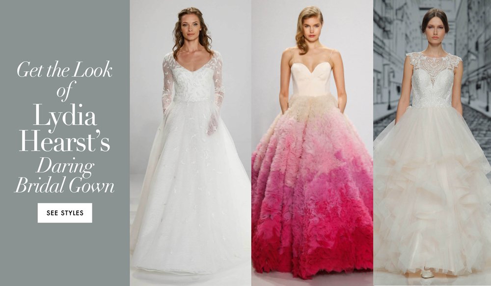 Bold Bridal Gowns Inspired by Lydia Hearst's Ensemble