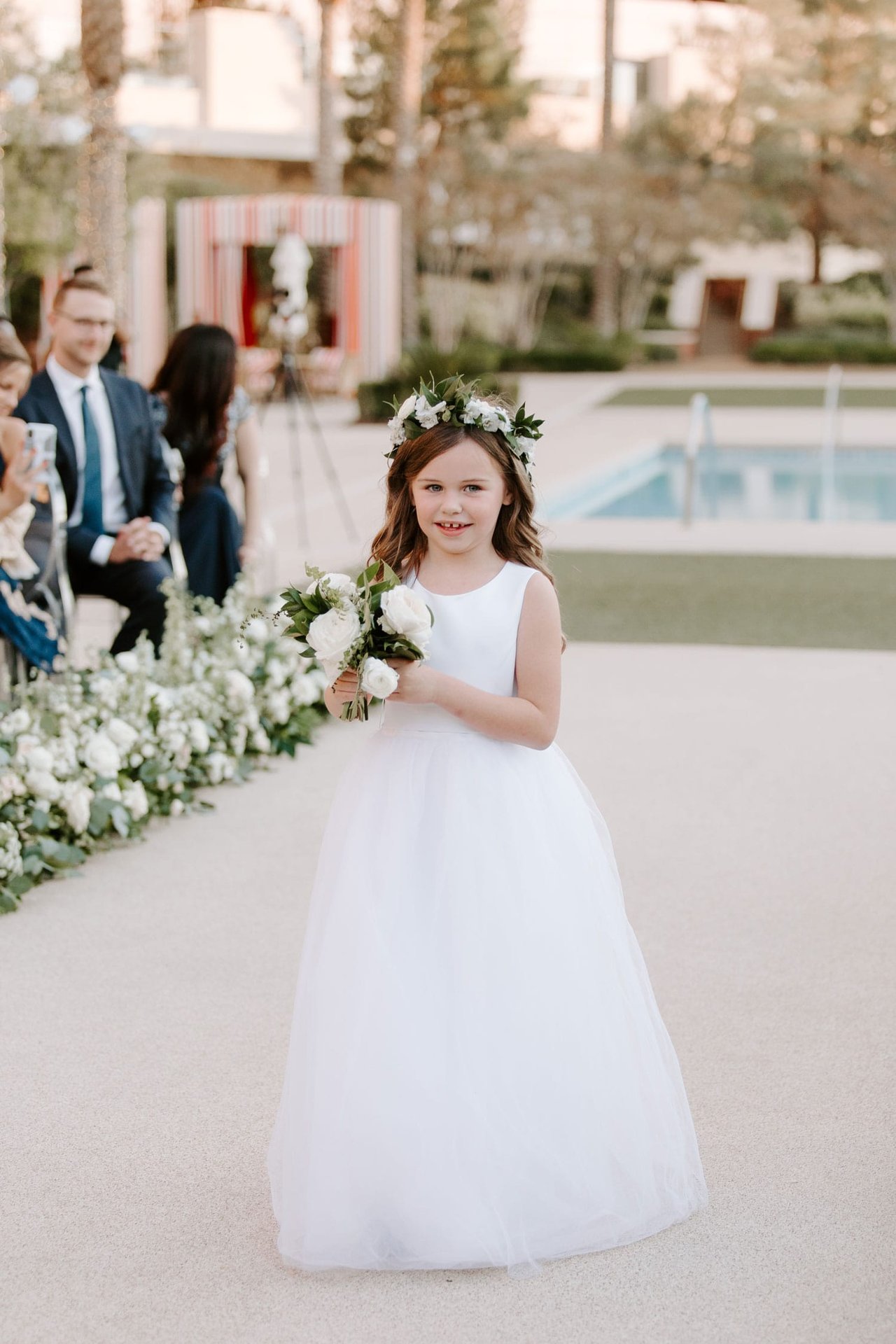 Flower Girl with Flower Crown