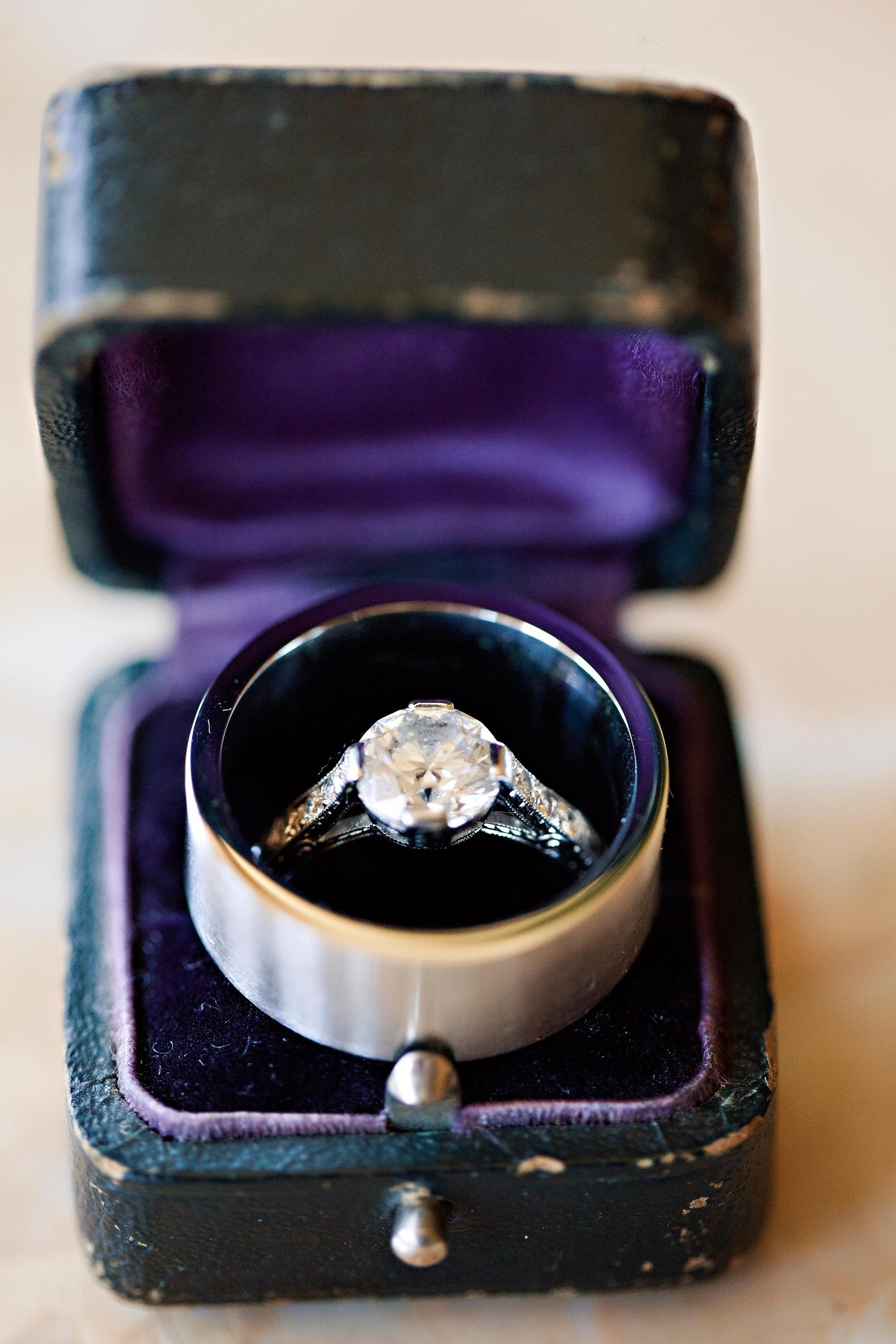 Wedding Band and Engagement Ring