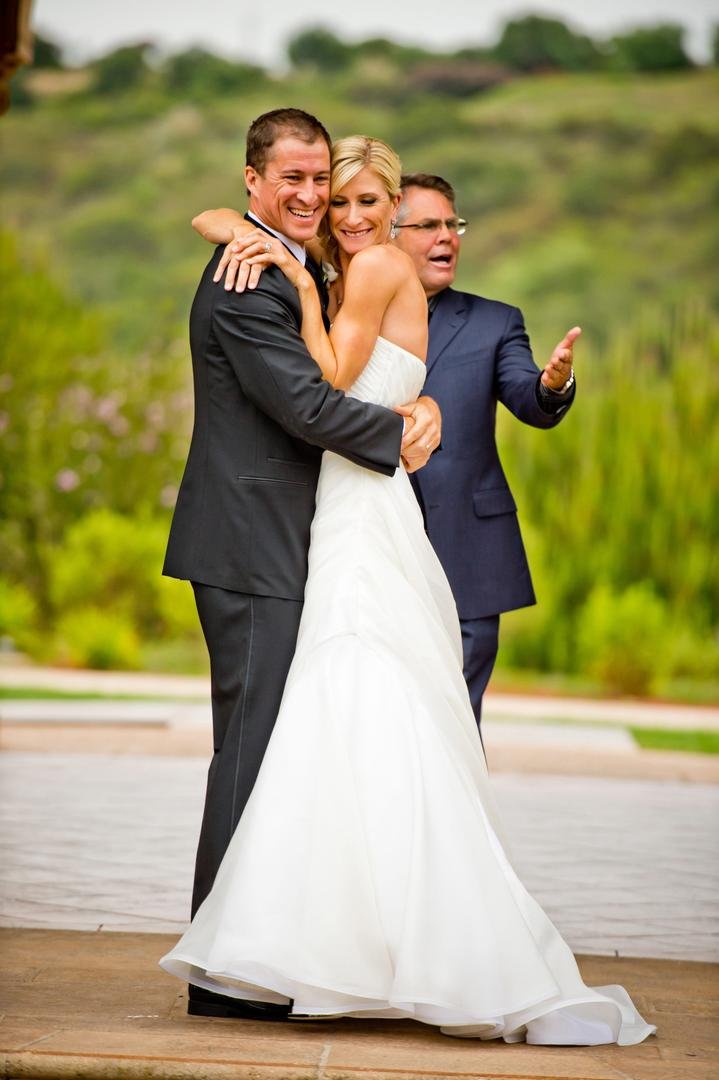 Steve Finley and Bride