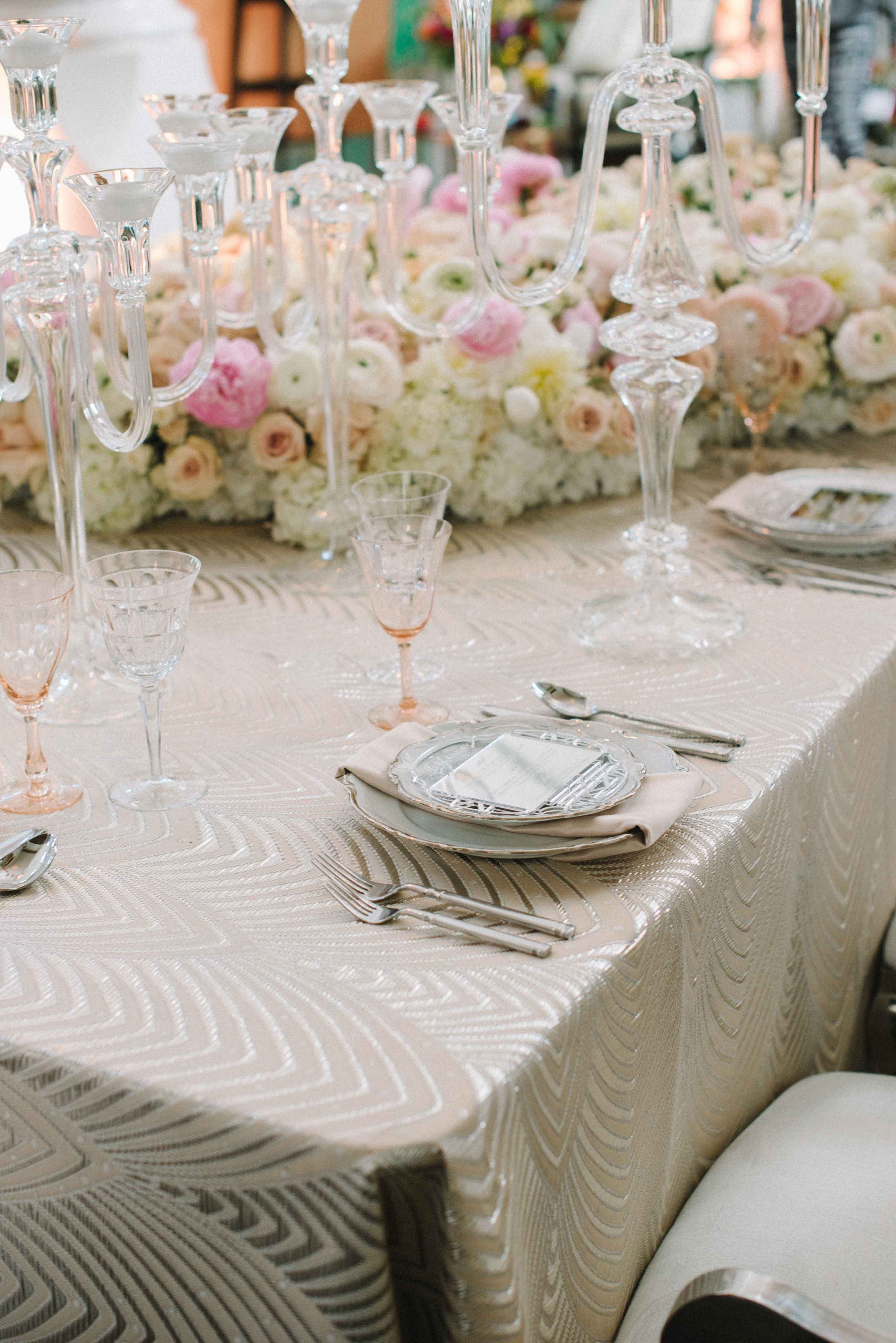 Soft, Modern Table Setting