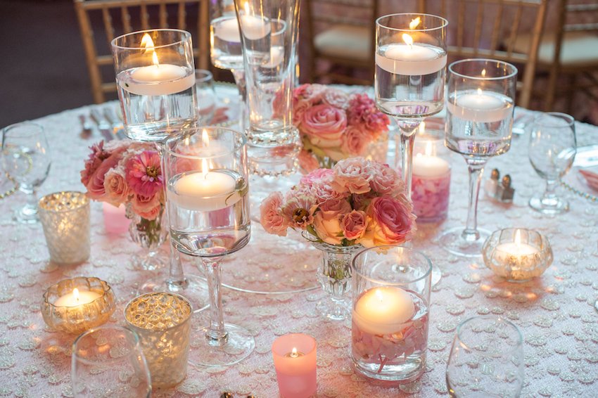 Candlelit Table Décor