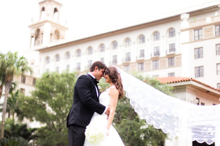 Real Wedding of Brenna McGuire + Brandon Dubinsky - Inside Weddings