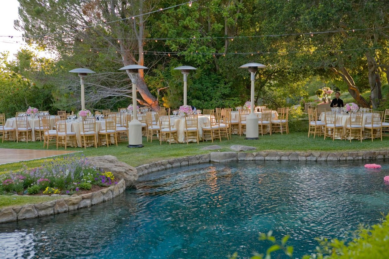 Poolside Backyard Reception