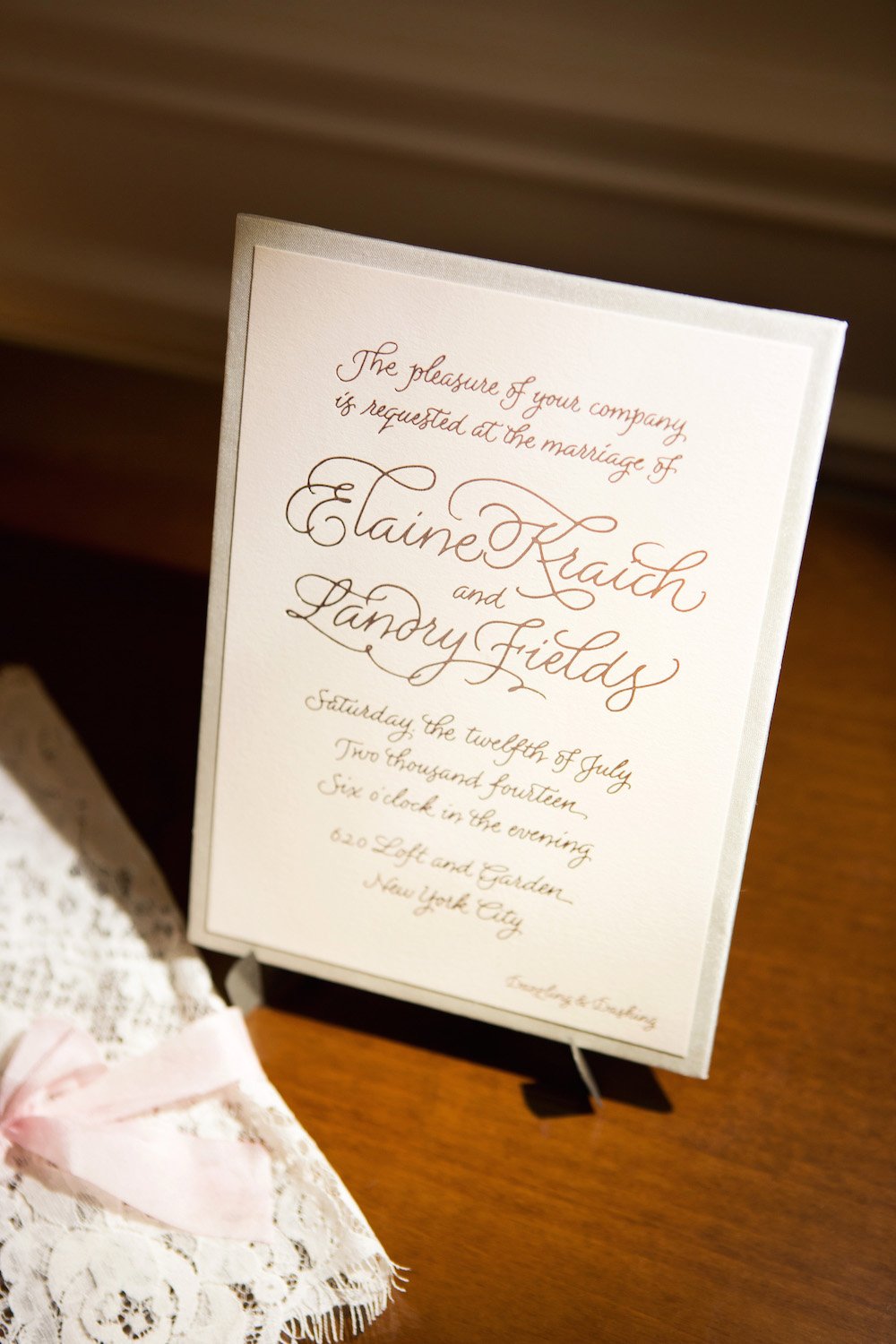 Modern Wedding Invitation