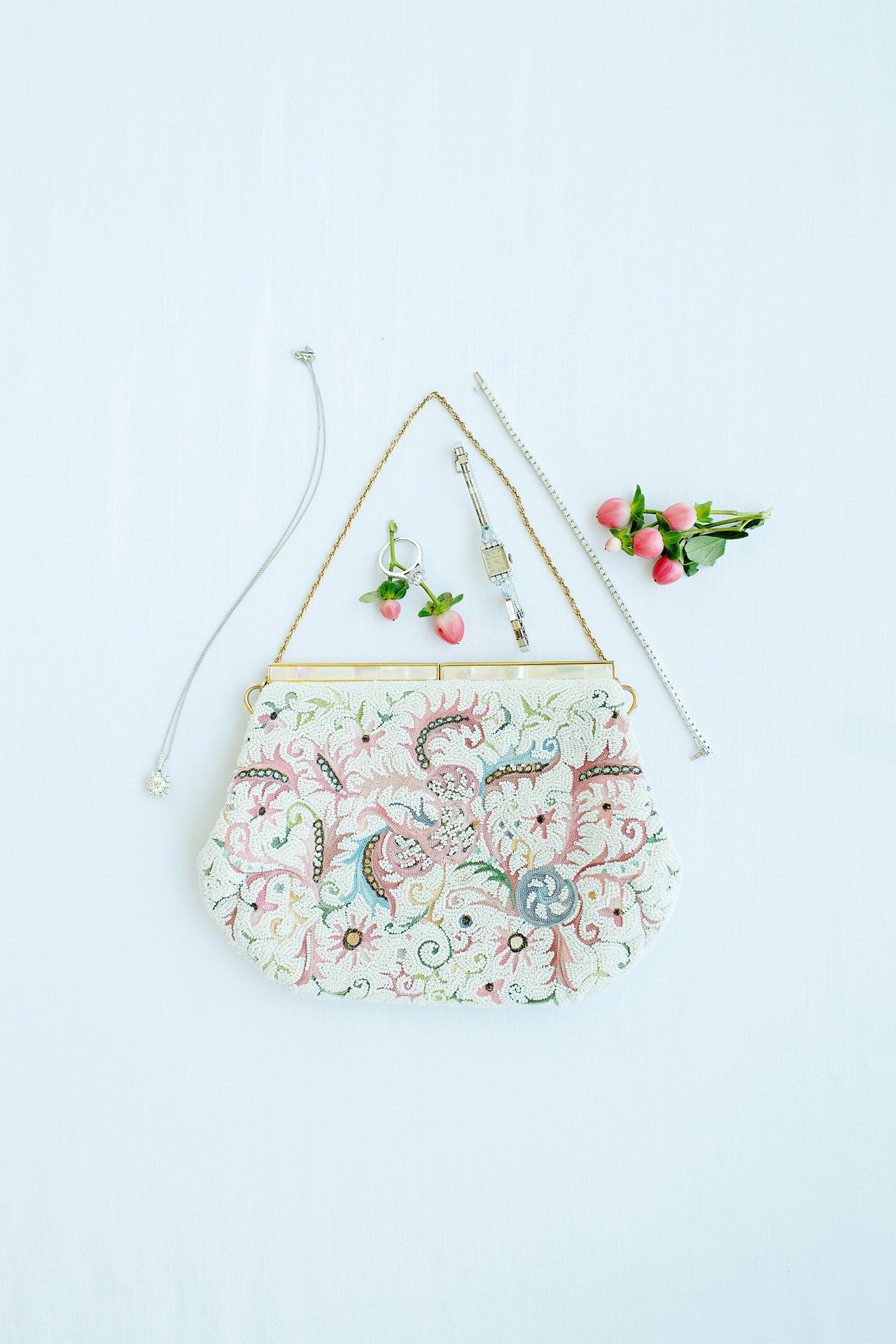 Beautiful Beaded Wedding Bag