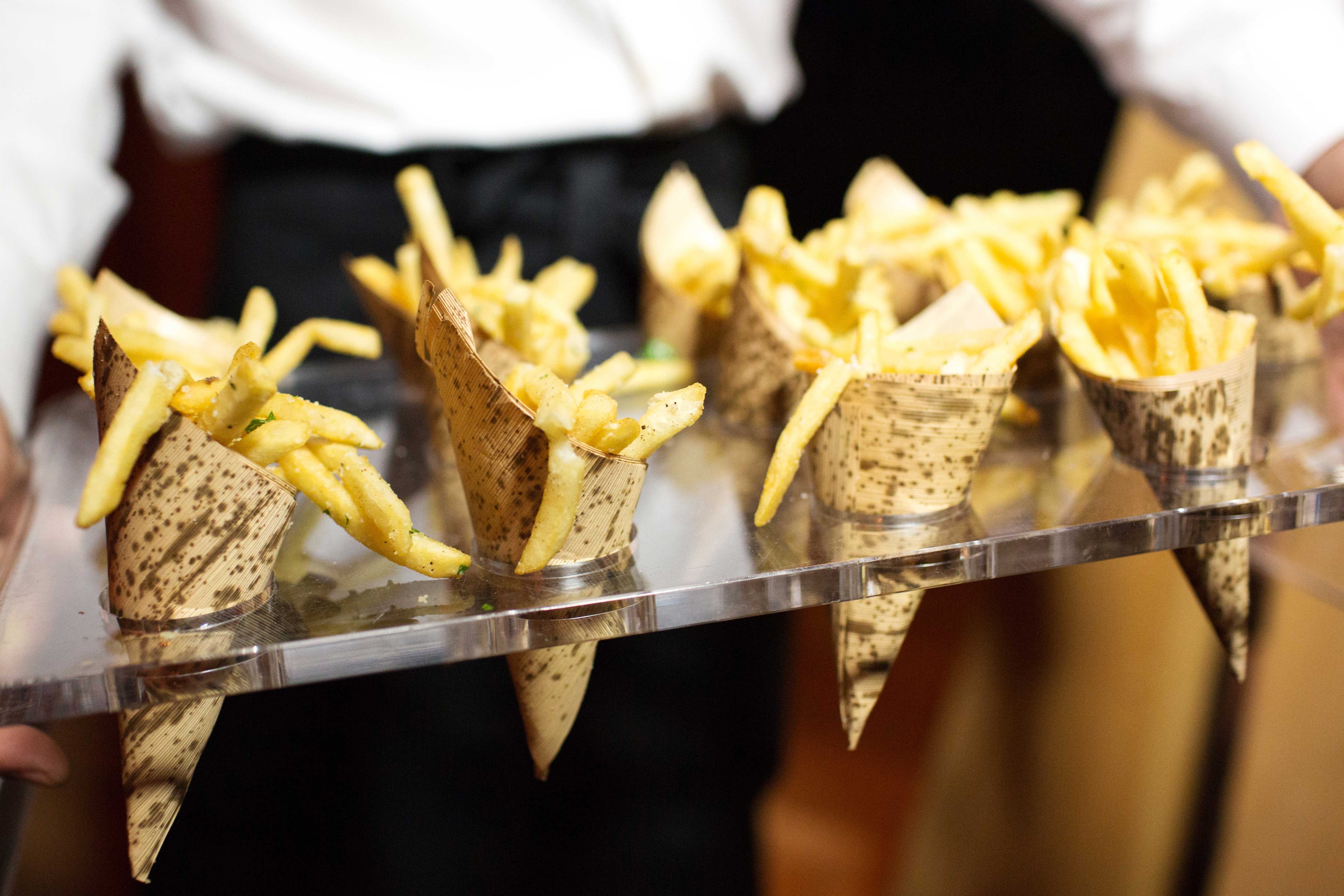 Late-Night Fries on Tray
