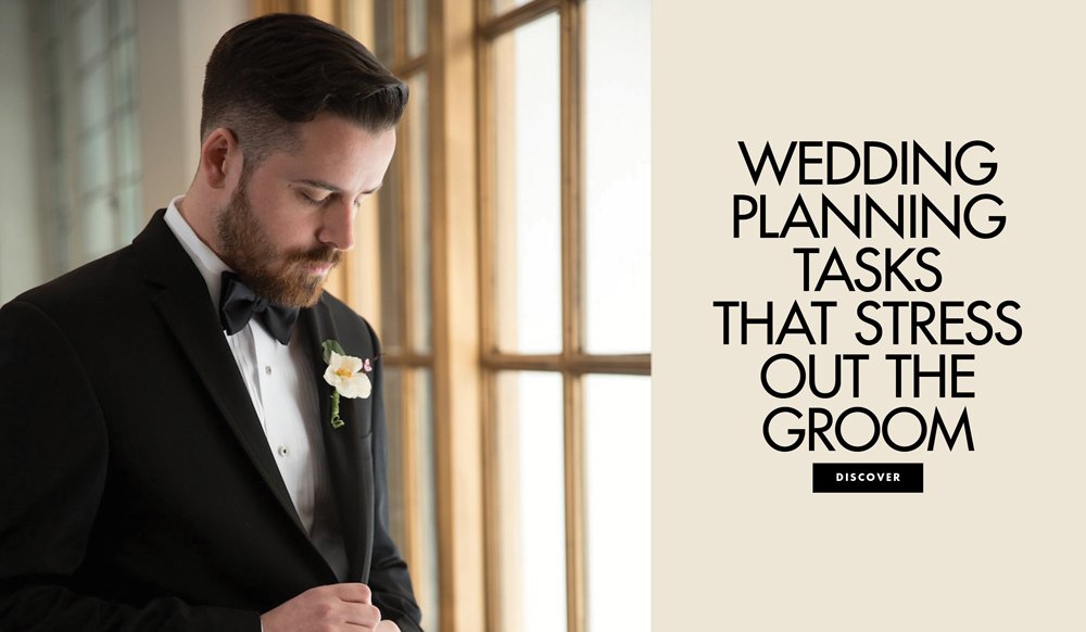 What Parts of Wedding Planning Stress Out the Groom?