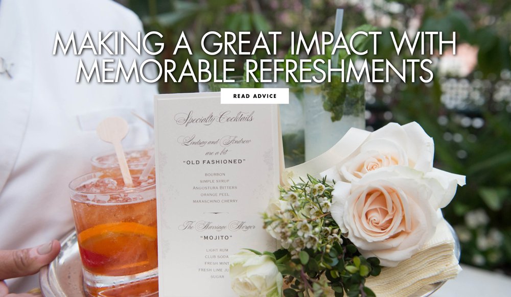 Curating the Perfect Libations for Your Wedding Day