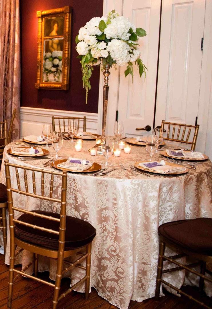 Damask Wedding Linens