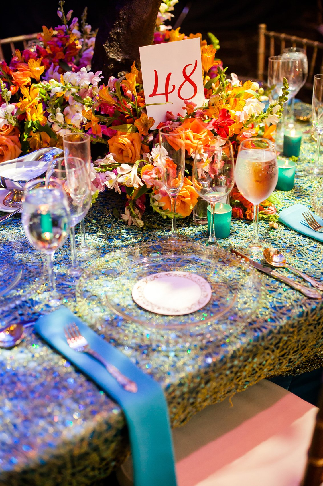 Colorful Table Décor