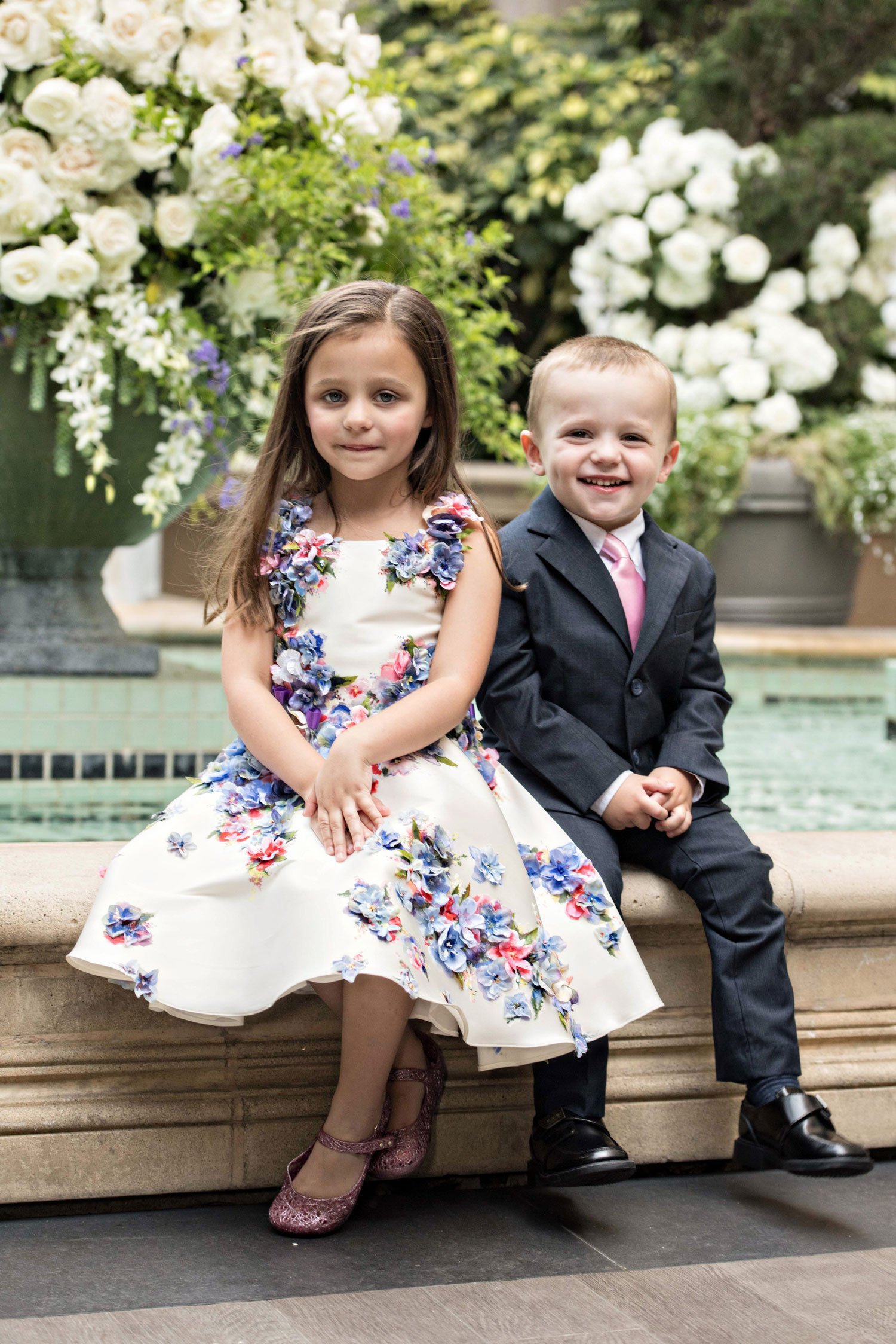 Cute Kids at Anniversary Party