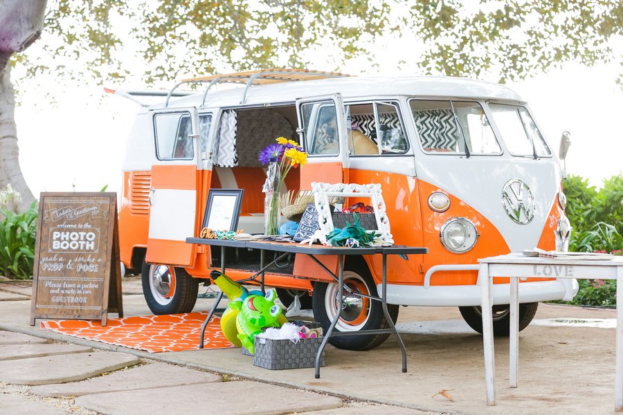 Retro Volkswagen Van Photo Booth