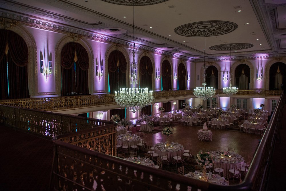 Grand Ballroom with Chandeliers