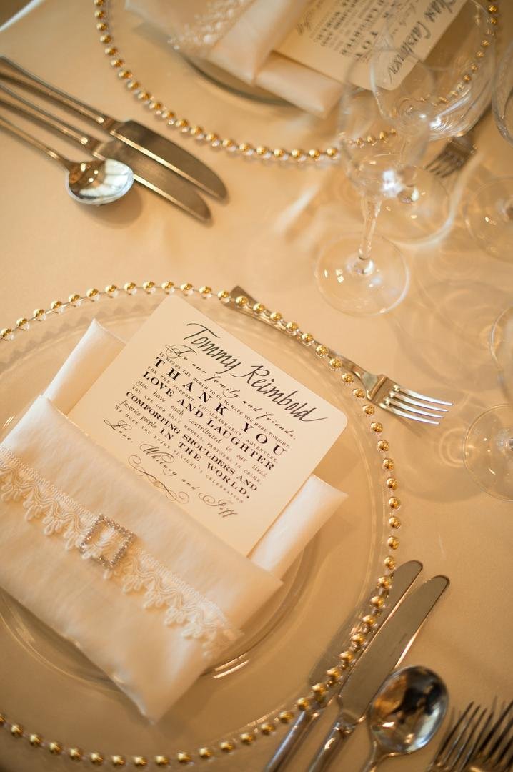 Ivory Place Setting