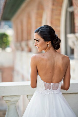 Sheer Back Panel on Dress