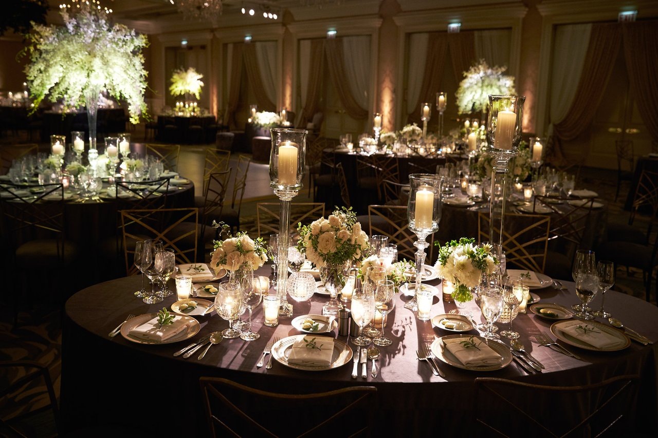 Round & Oval Reception Tables