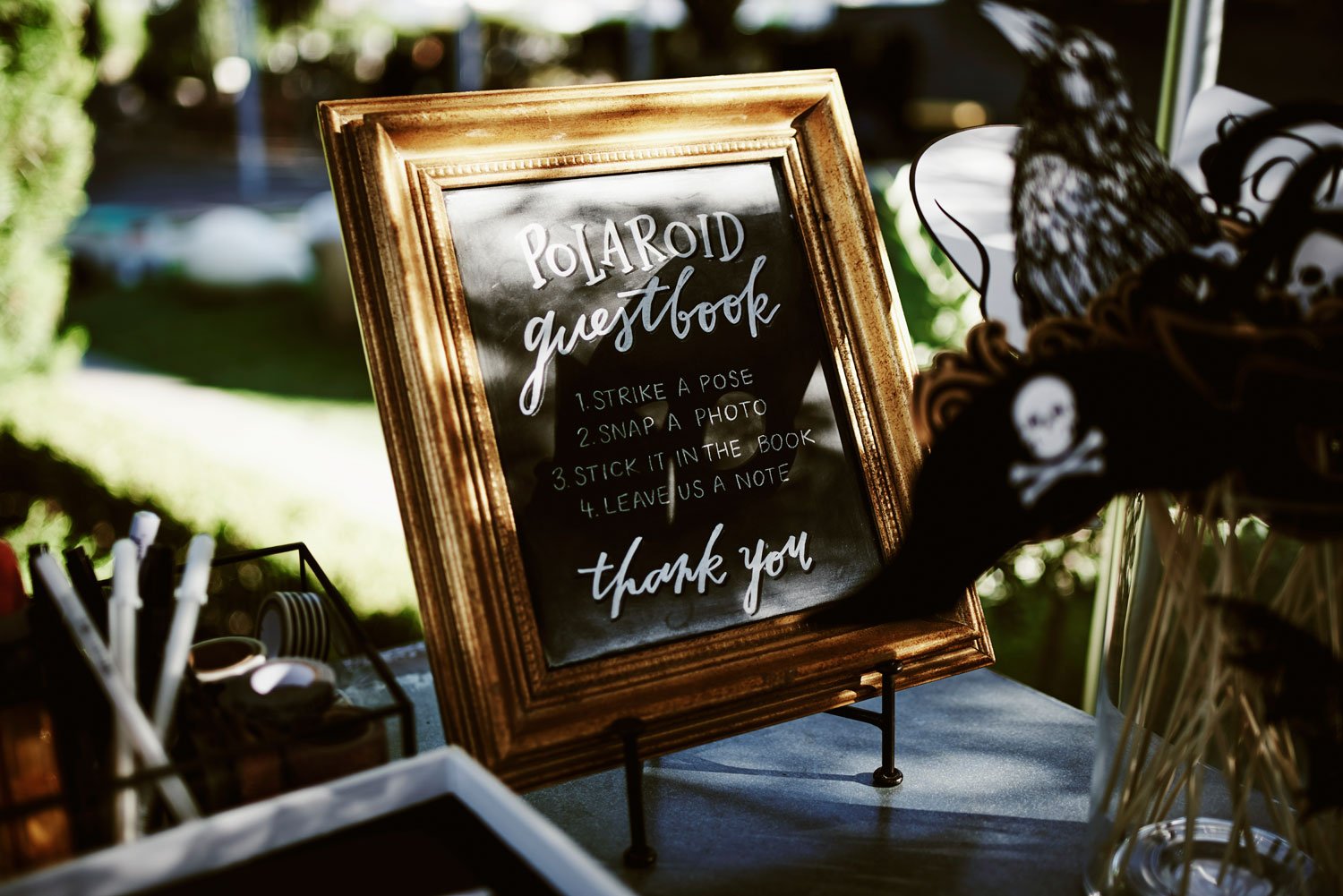 A Spooky & Sophisticated Halloween-Themed Wedding
