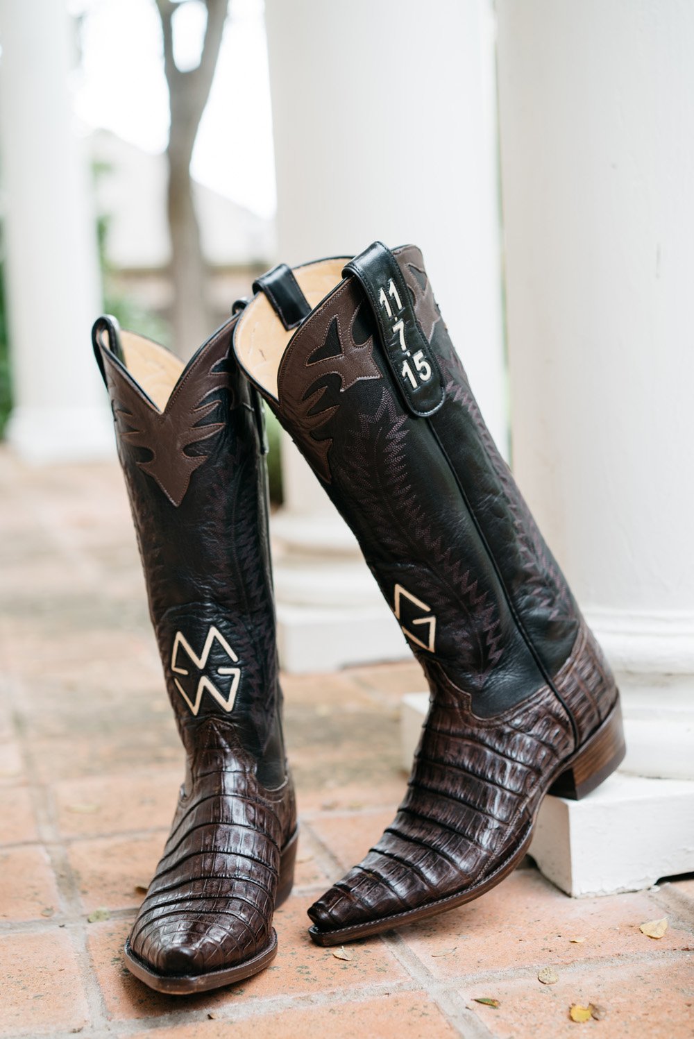 Monogrammed Cowboy Boots