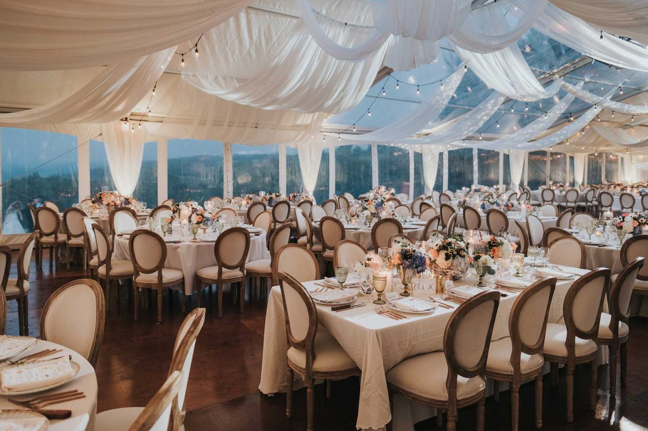 Colorful Jewish Ceremony + Ballroom Reception at The Breakers