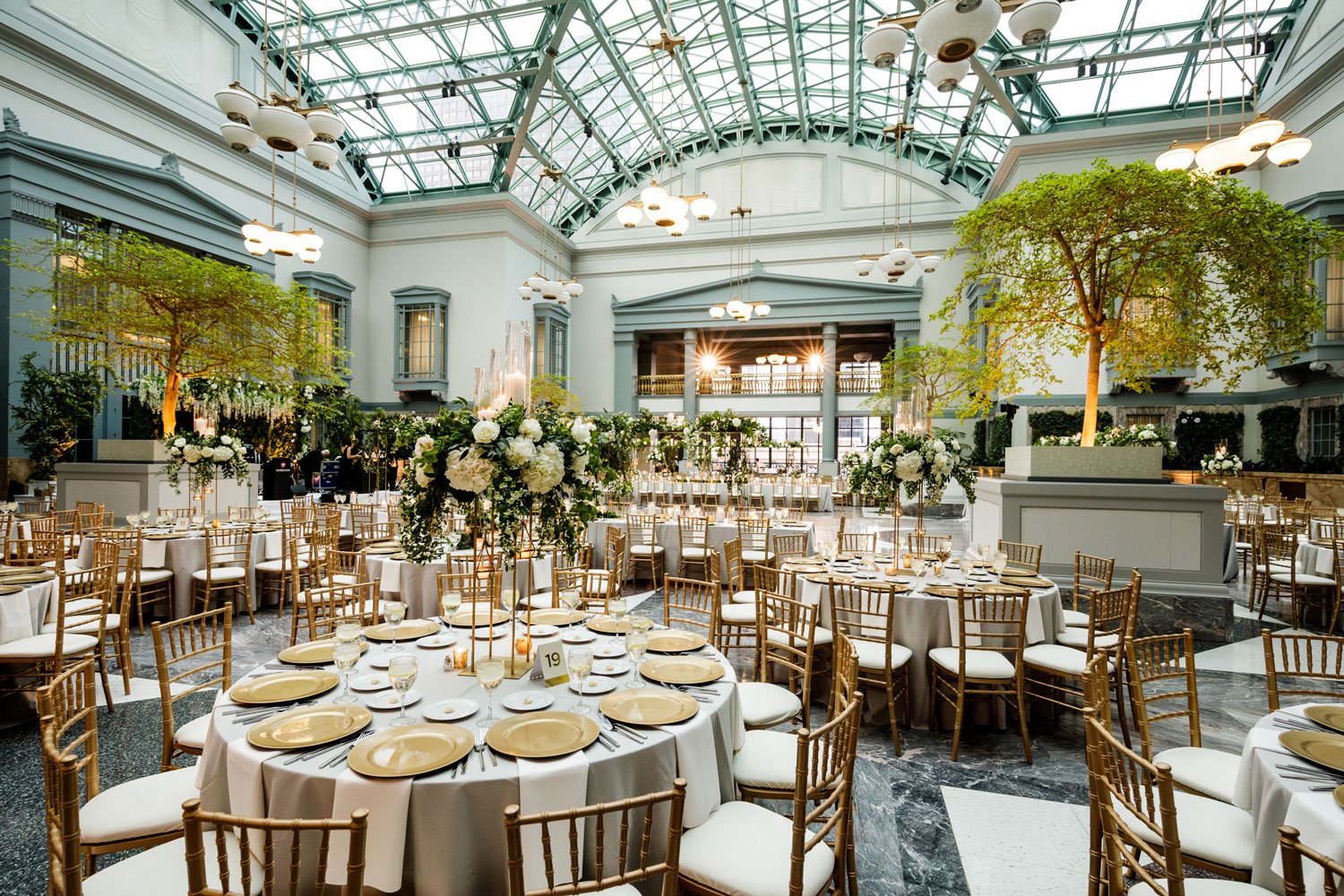 Garden-Inspired Wedding Reception