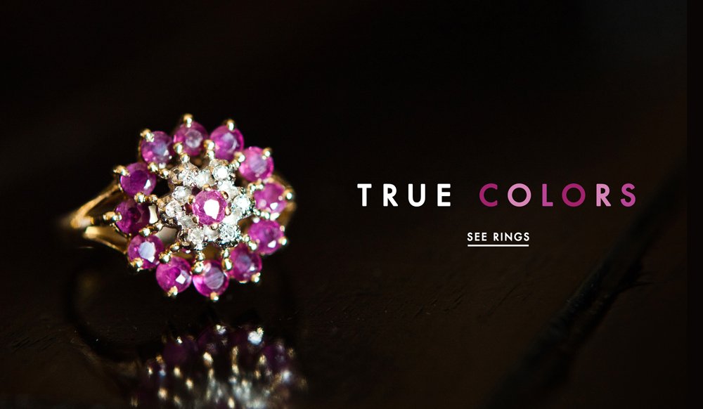 Engagement Rings with Colored Stones for Trendsetting Brides