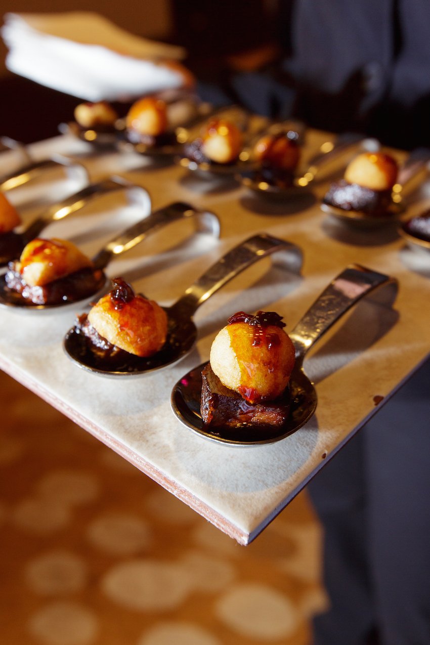 Passed Appetizers Served on Spoon