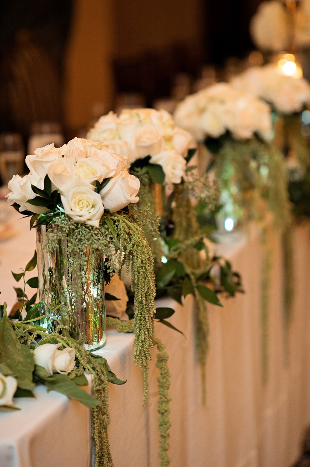 Rose and Amaranthus Table