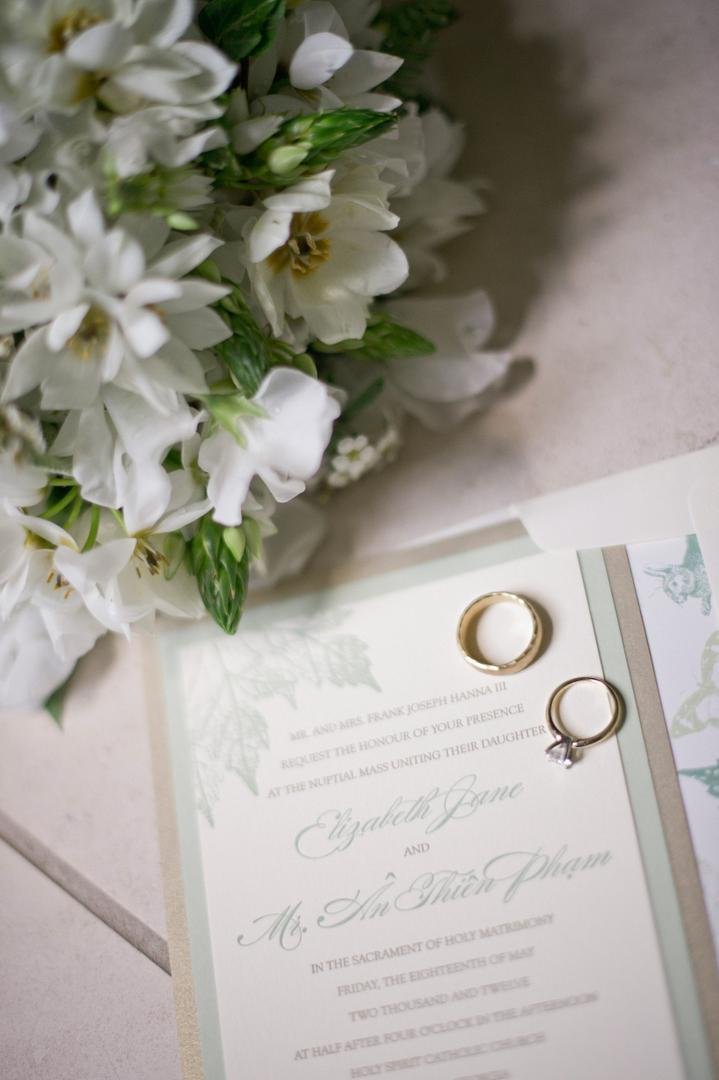 Spring Wedding Invitation