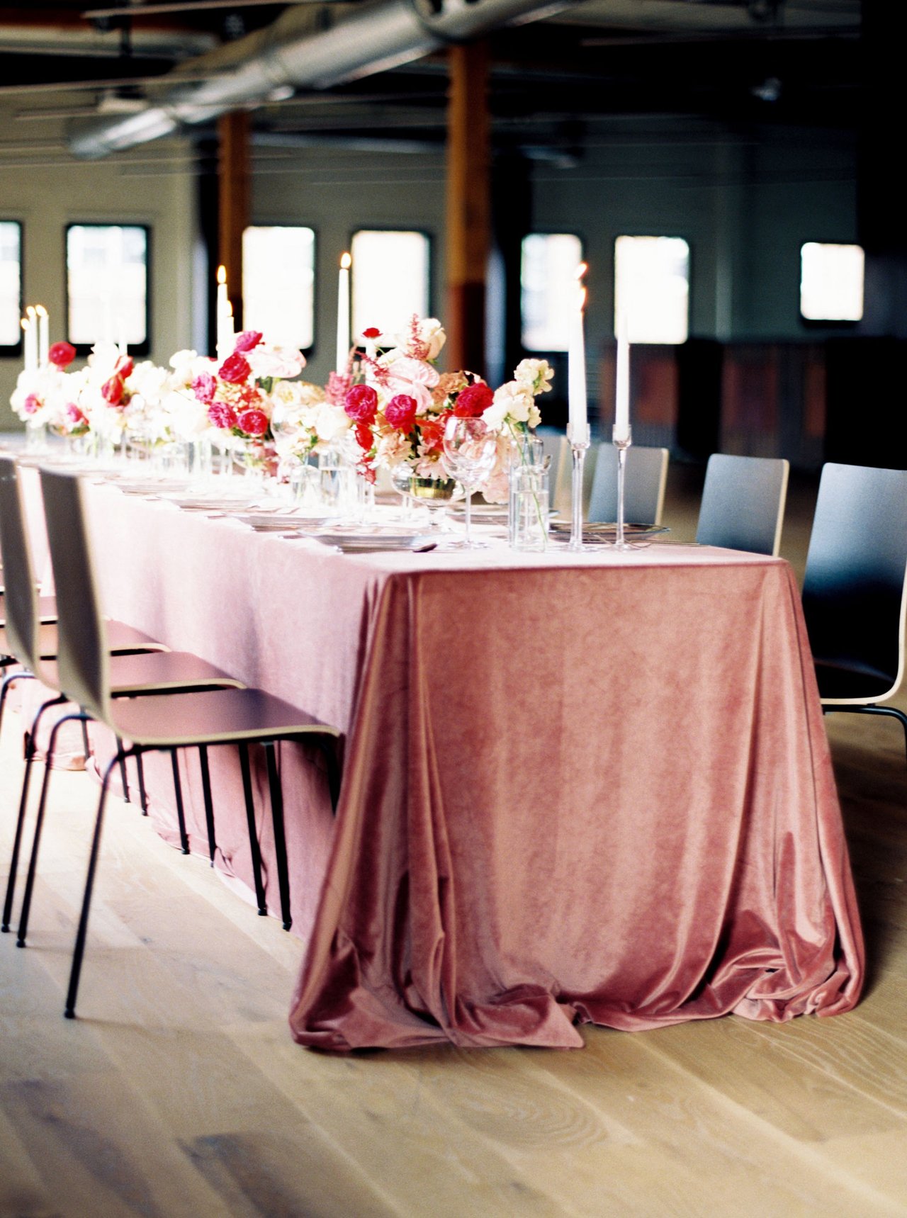 Modern Chairs with Long Reception Table