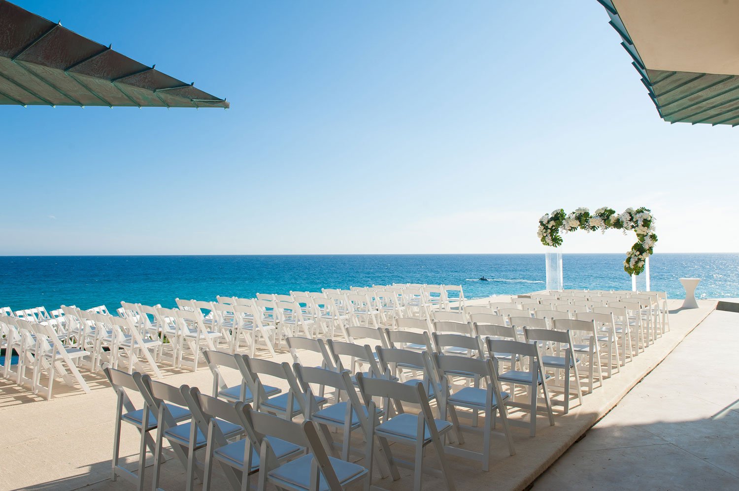 Ceremony with Ocean Views