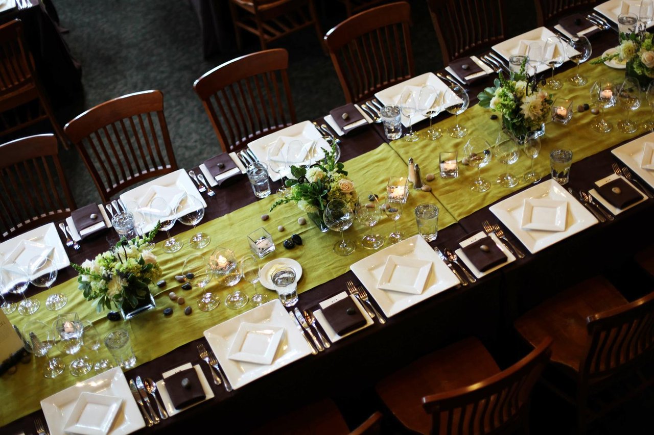 Natural Wedding Reception