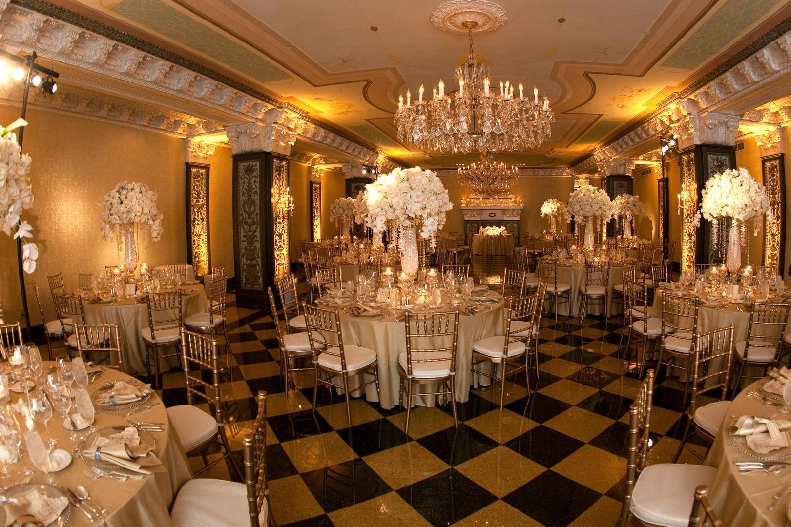 Gold Ballroom Reception Space