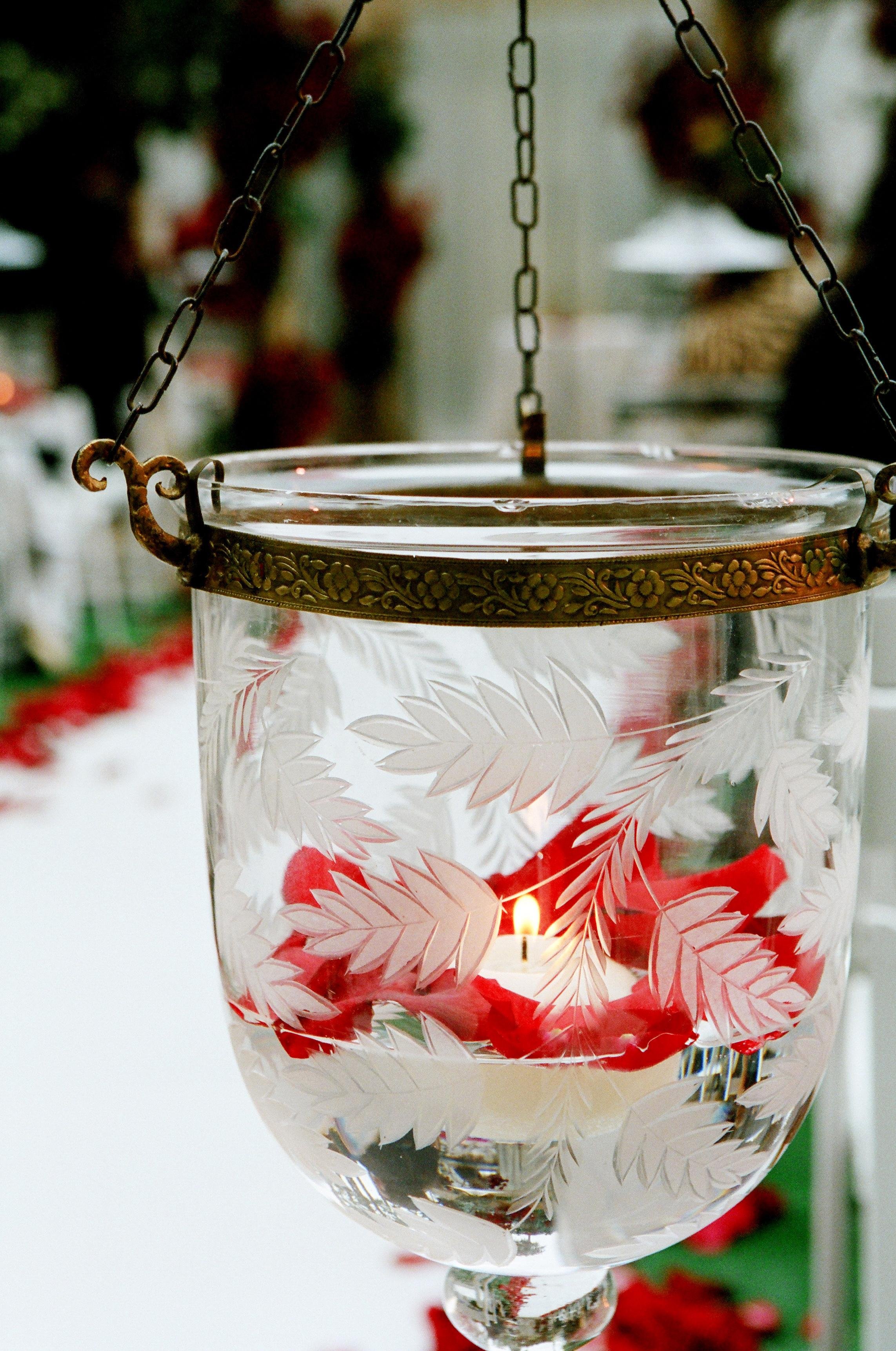 Floating Candle Aisle Marker