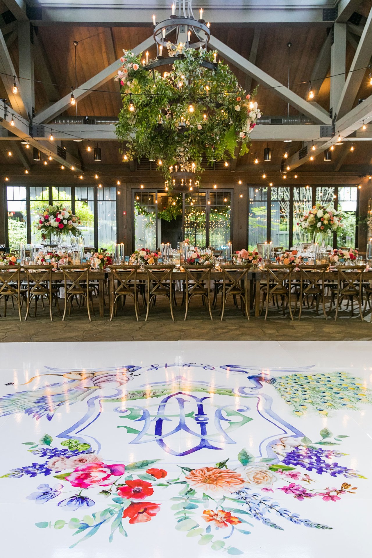 Colorful Custom Dance Floor