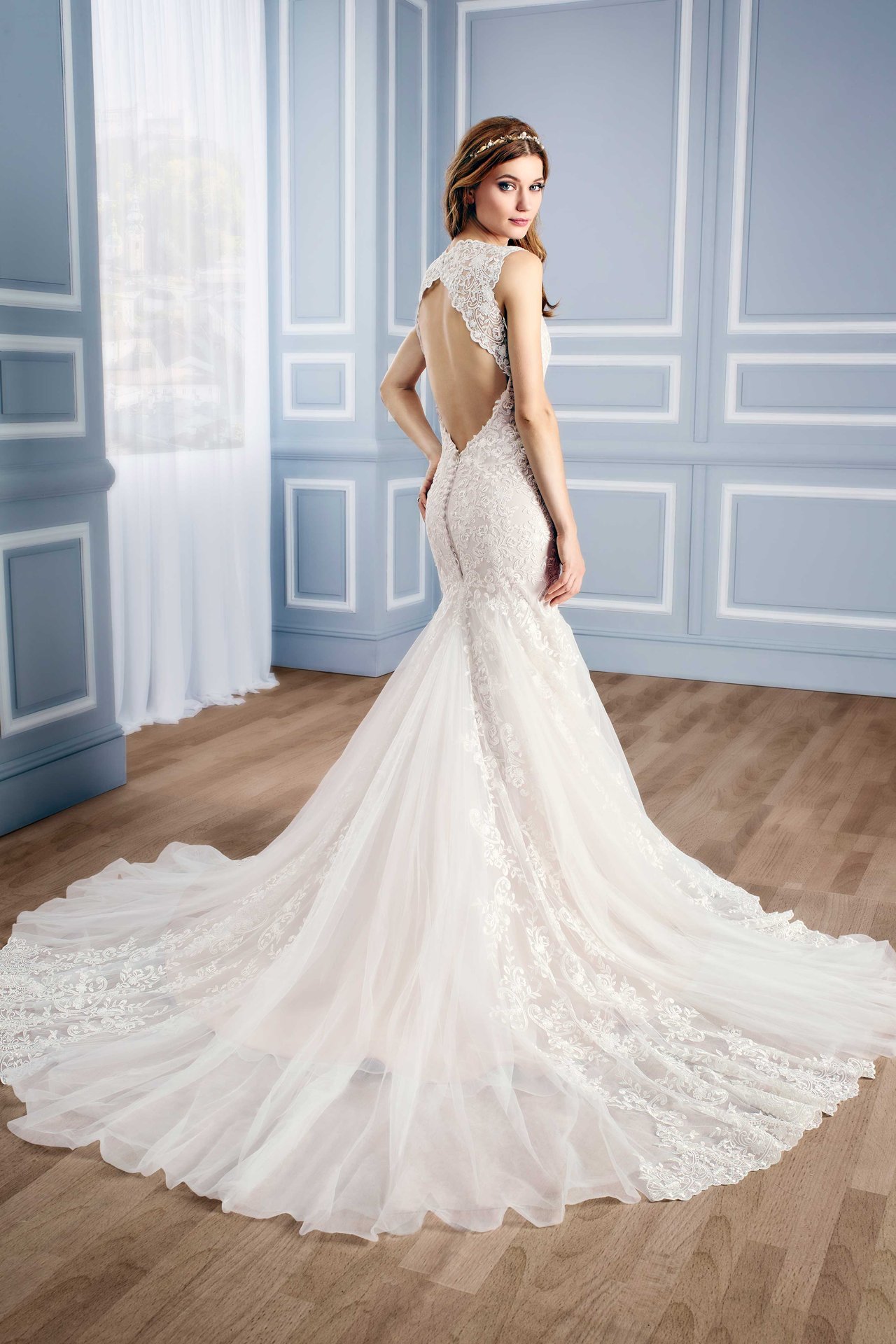 Style H1312 by Moonlight Bridal