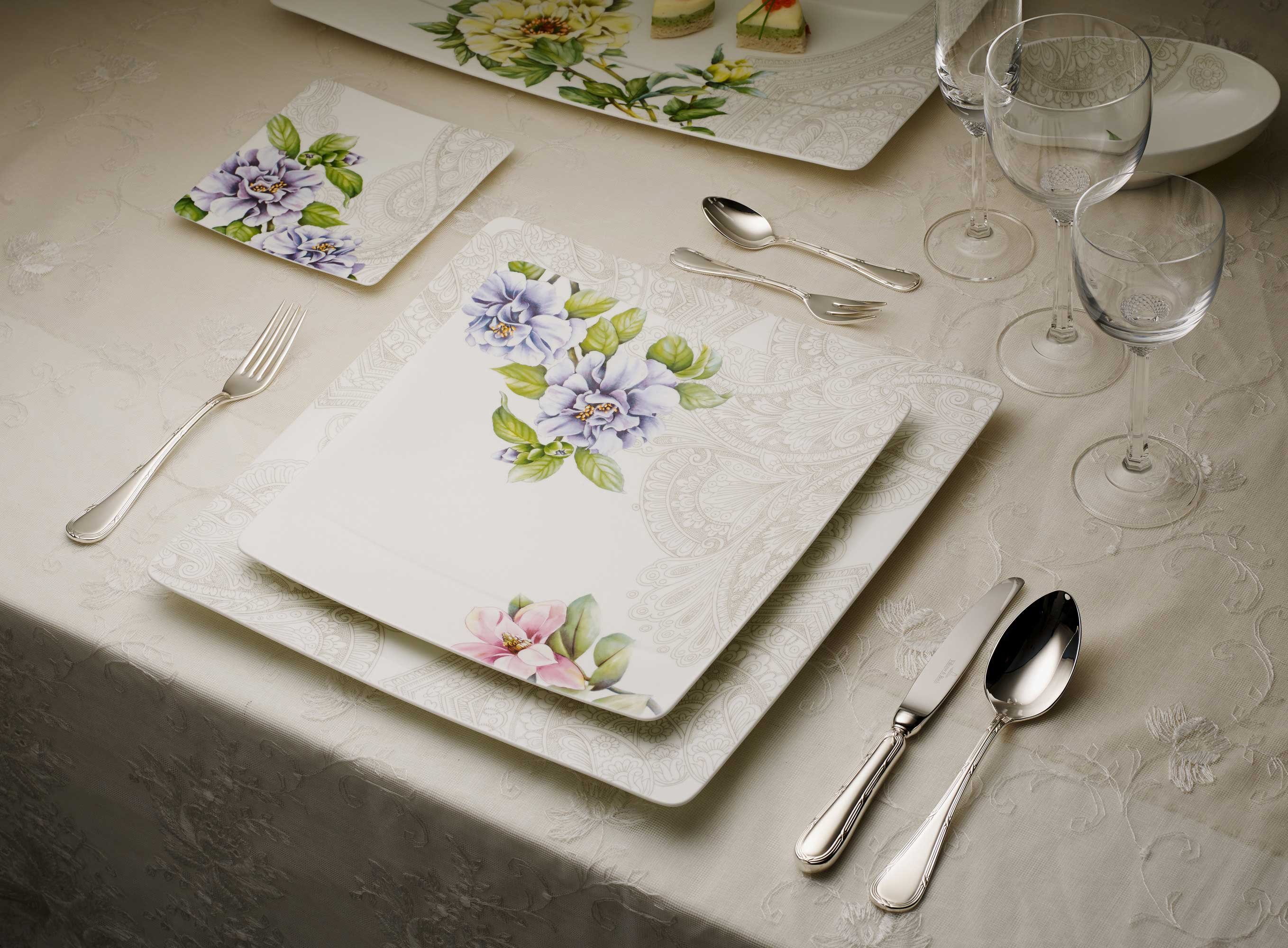 Villeroy & Boch Quinsai Garden Square Plates