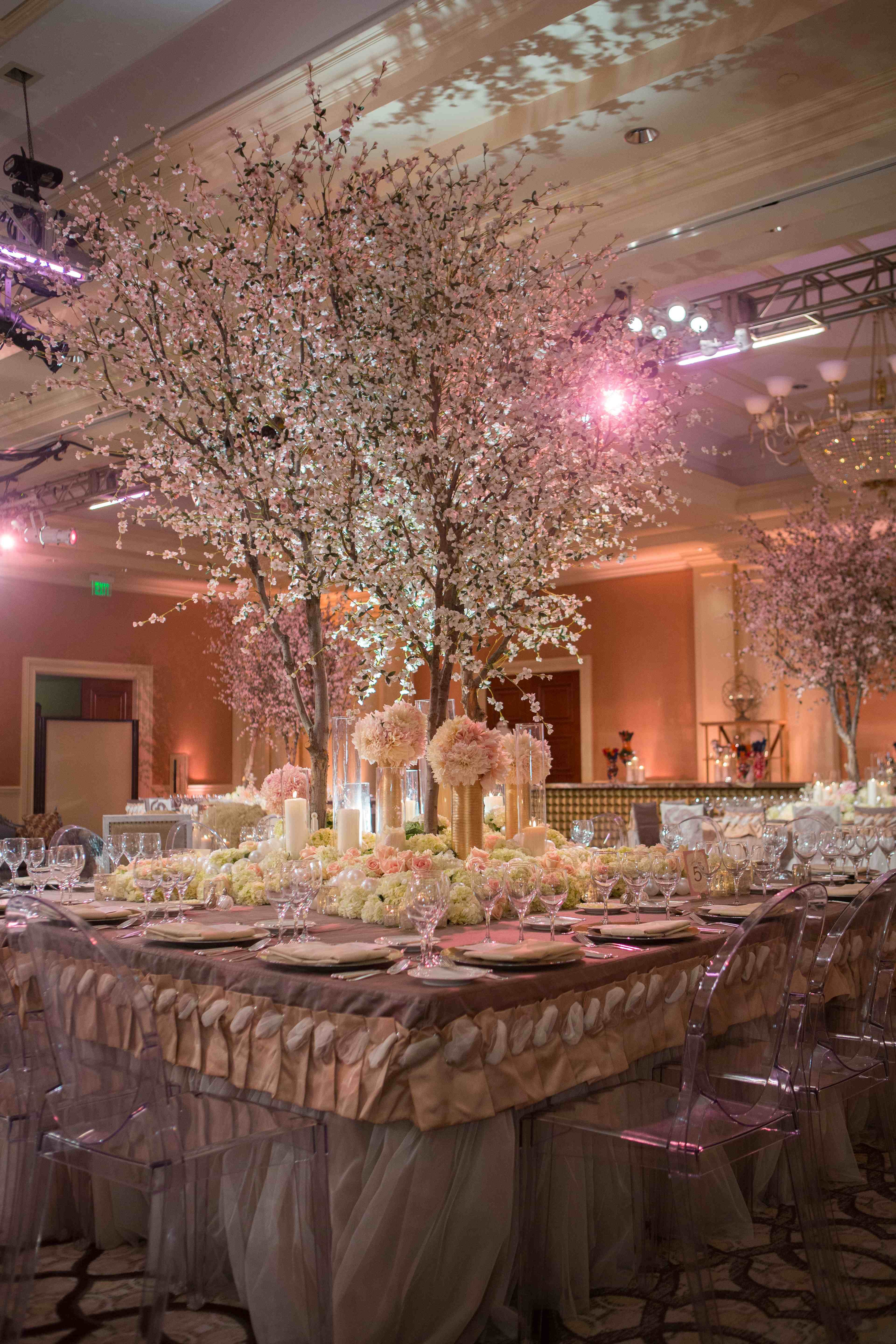 Romantic Indoor Reception