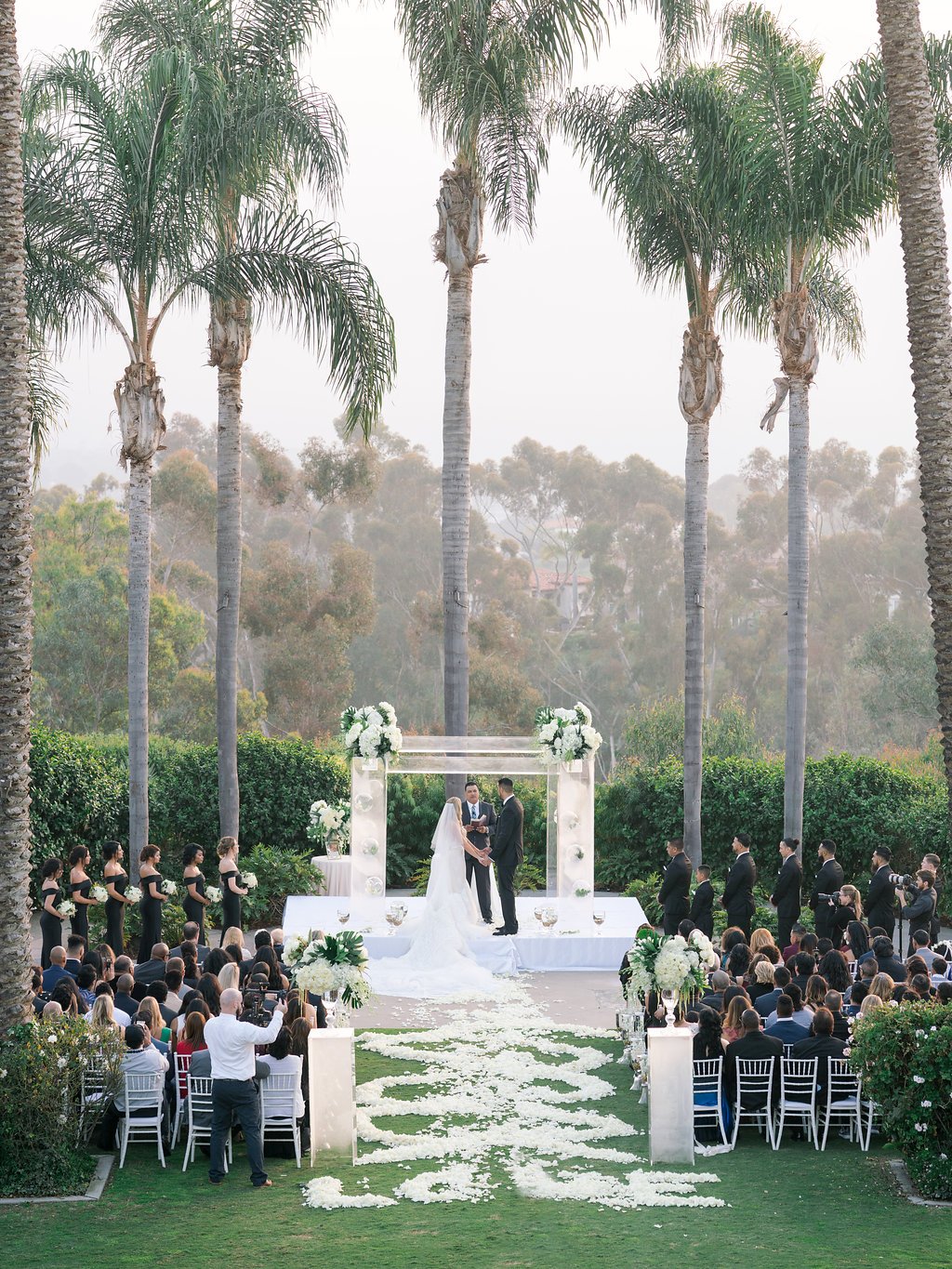 Stephanie Ming & Levine Toilolo at Ceremony