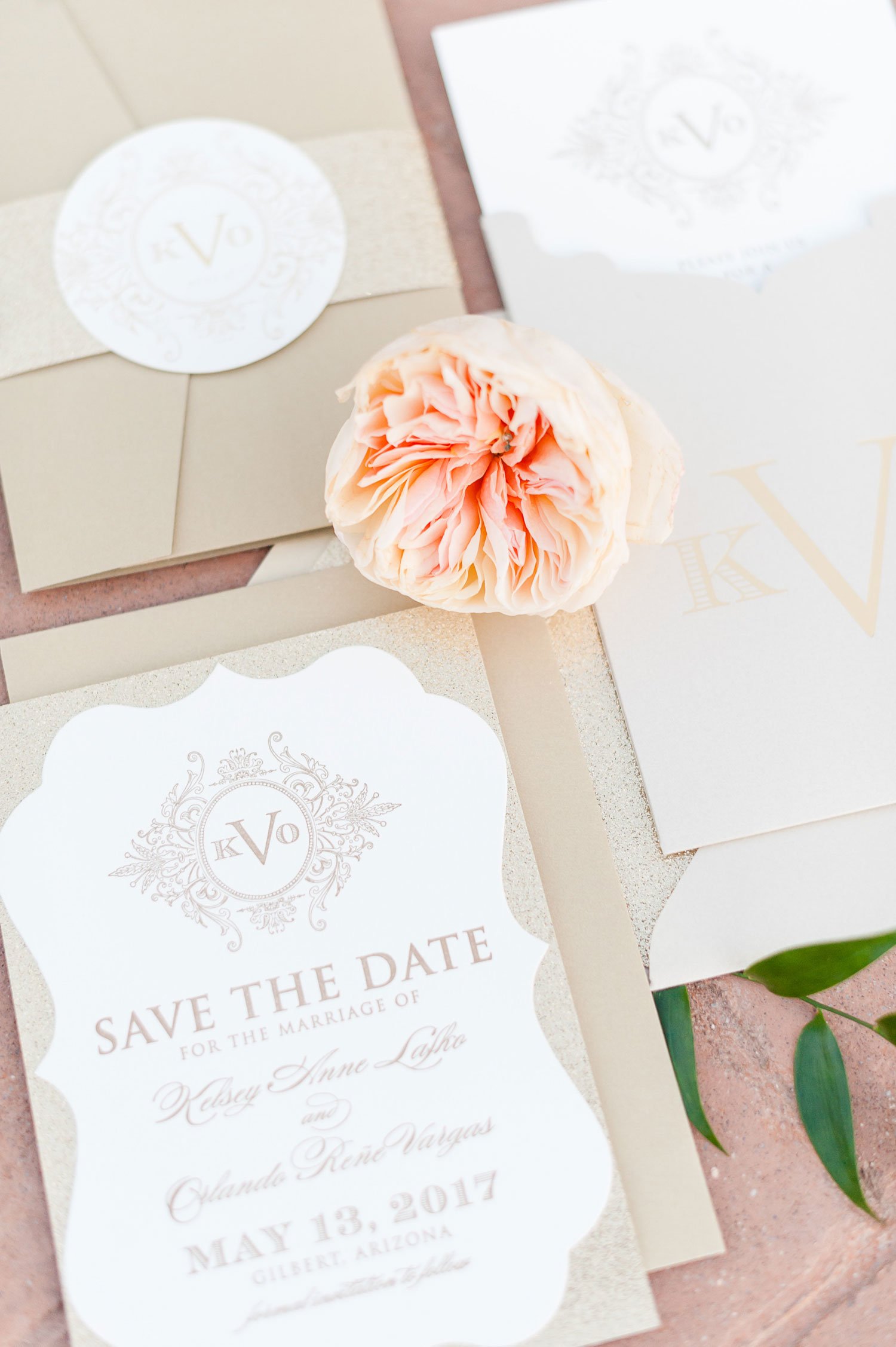 Light-Colored Invitation Suite