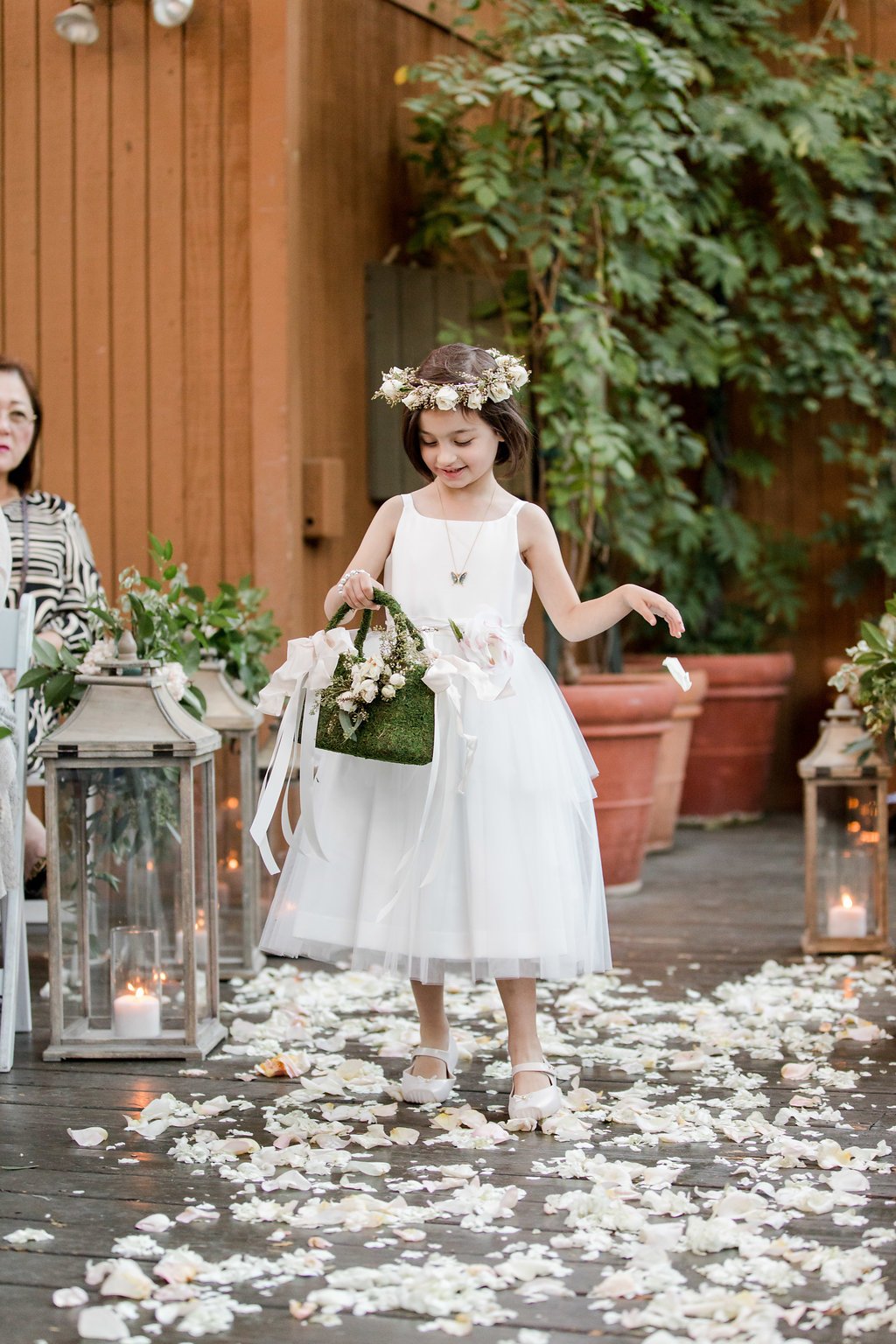 Flower Girl with Crown