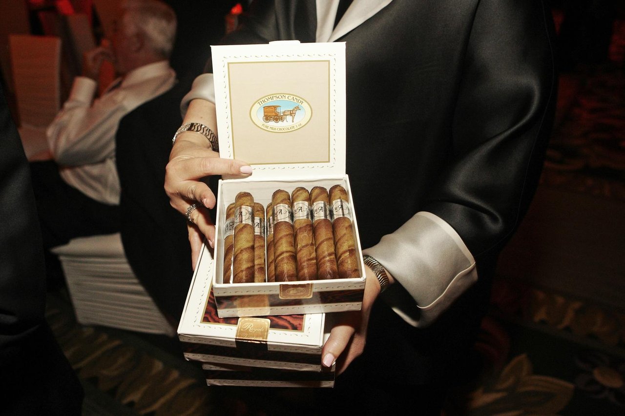 Miniature Chocolate Cigars