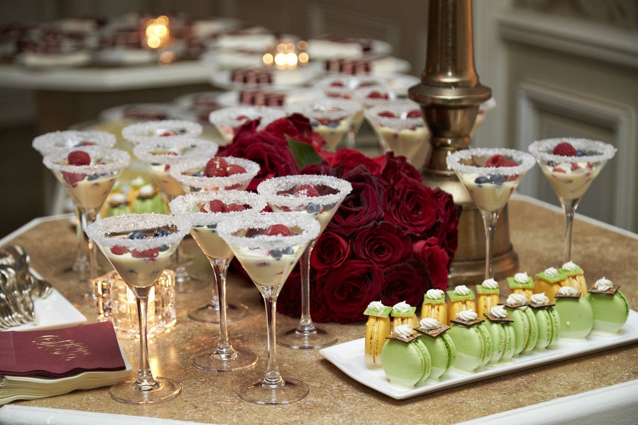 Macarons and Custard Cocktails