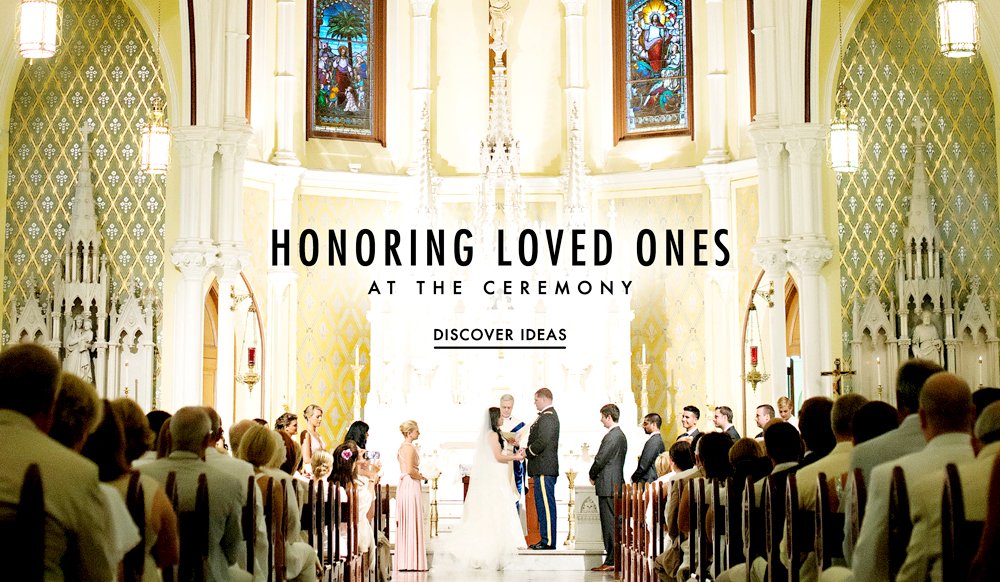 How to Celebrate Loved Ones During the Wedding Ceremony
