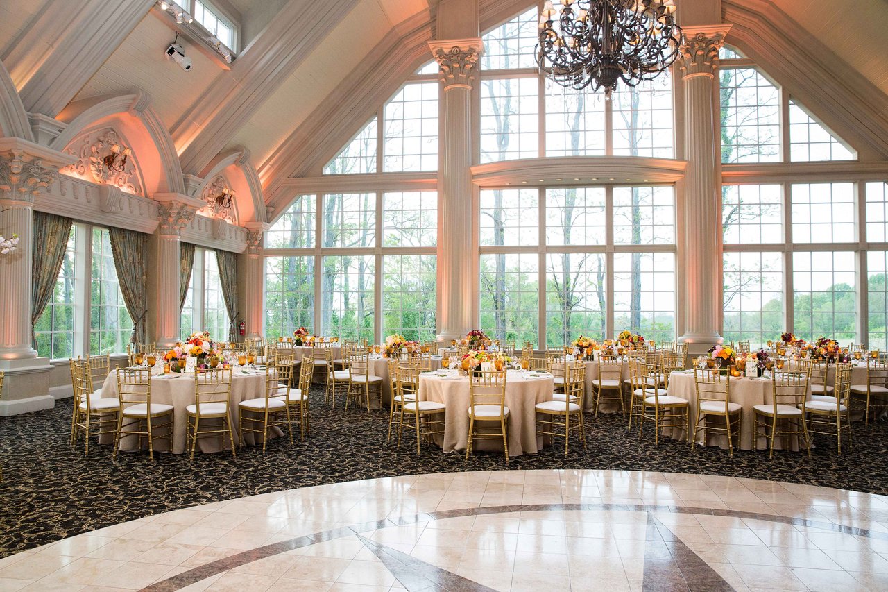 Luxurious Rustic Reception Area