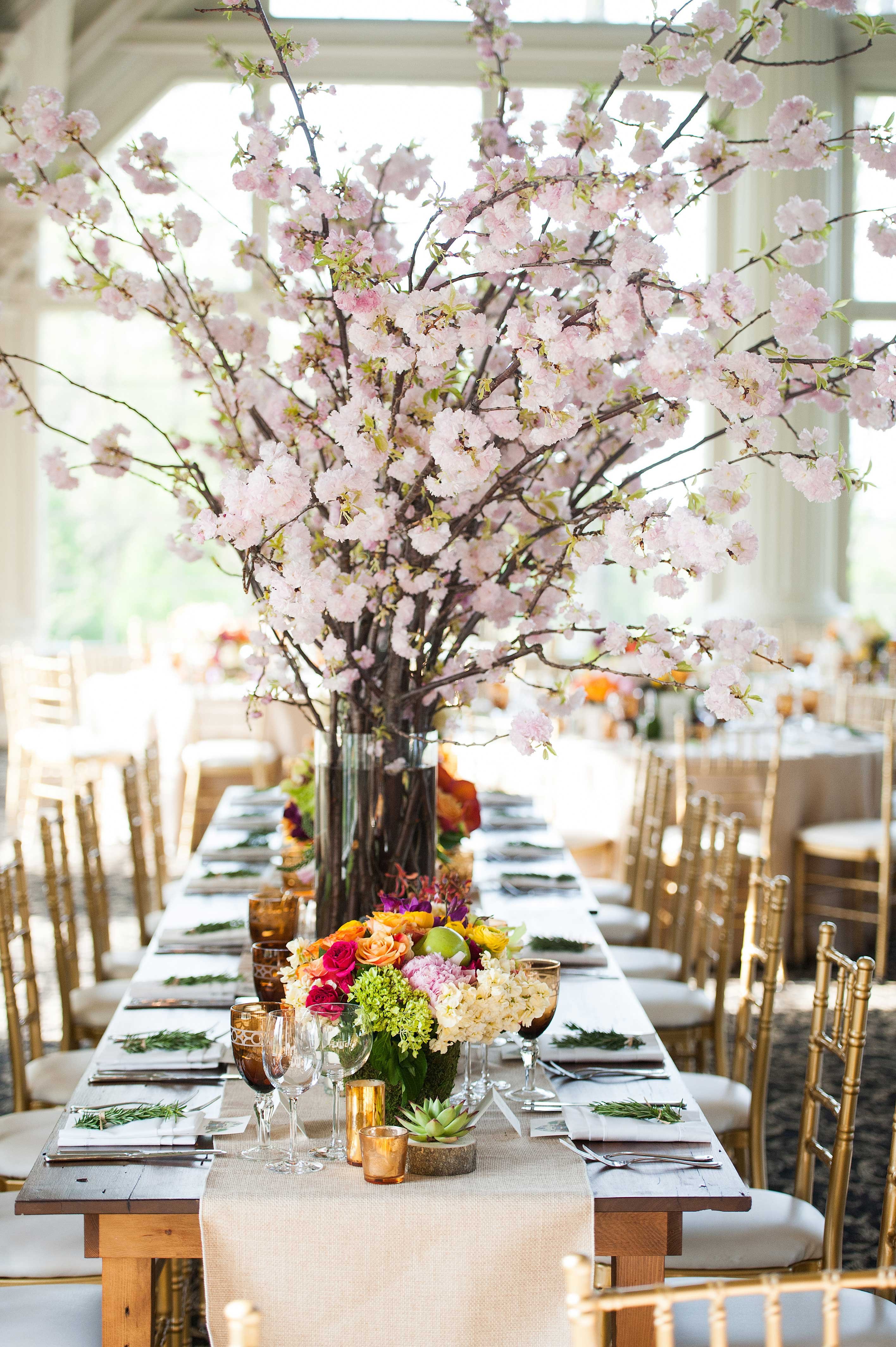 Cherry Blossom Table Arrangement