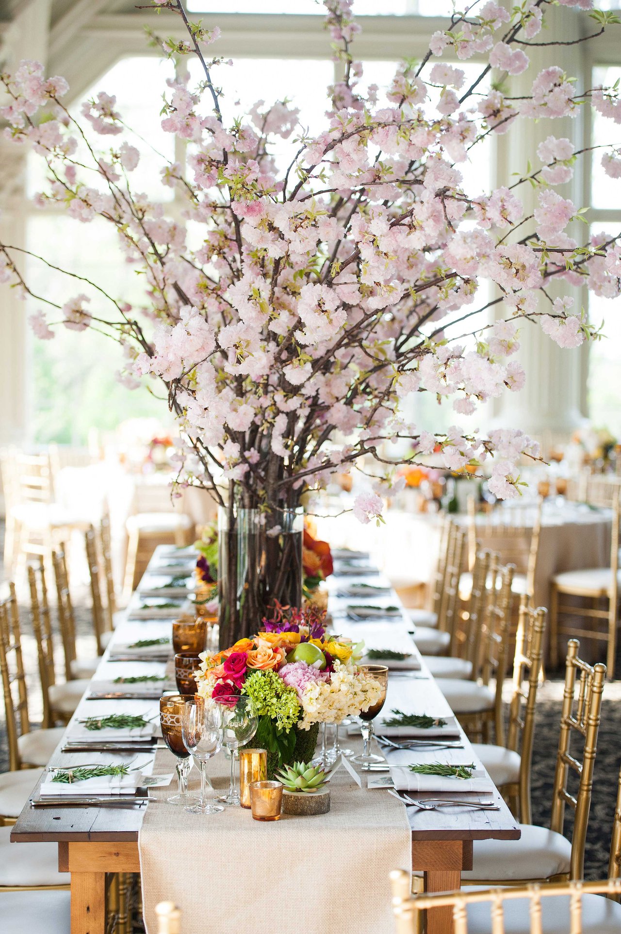 Cherry Blossom Table Arrangement