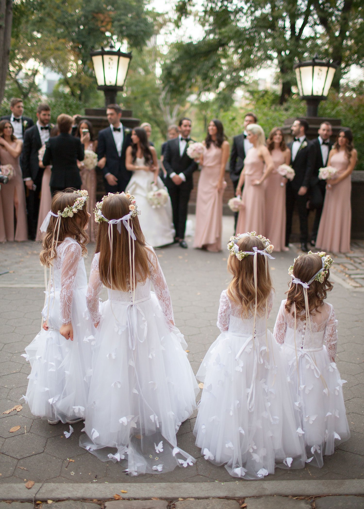 Long-Sleeve Flower Girl Dresses
