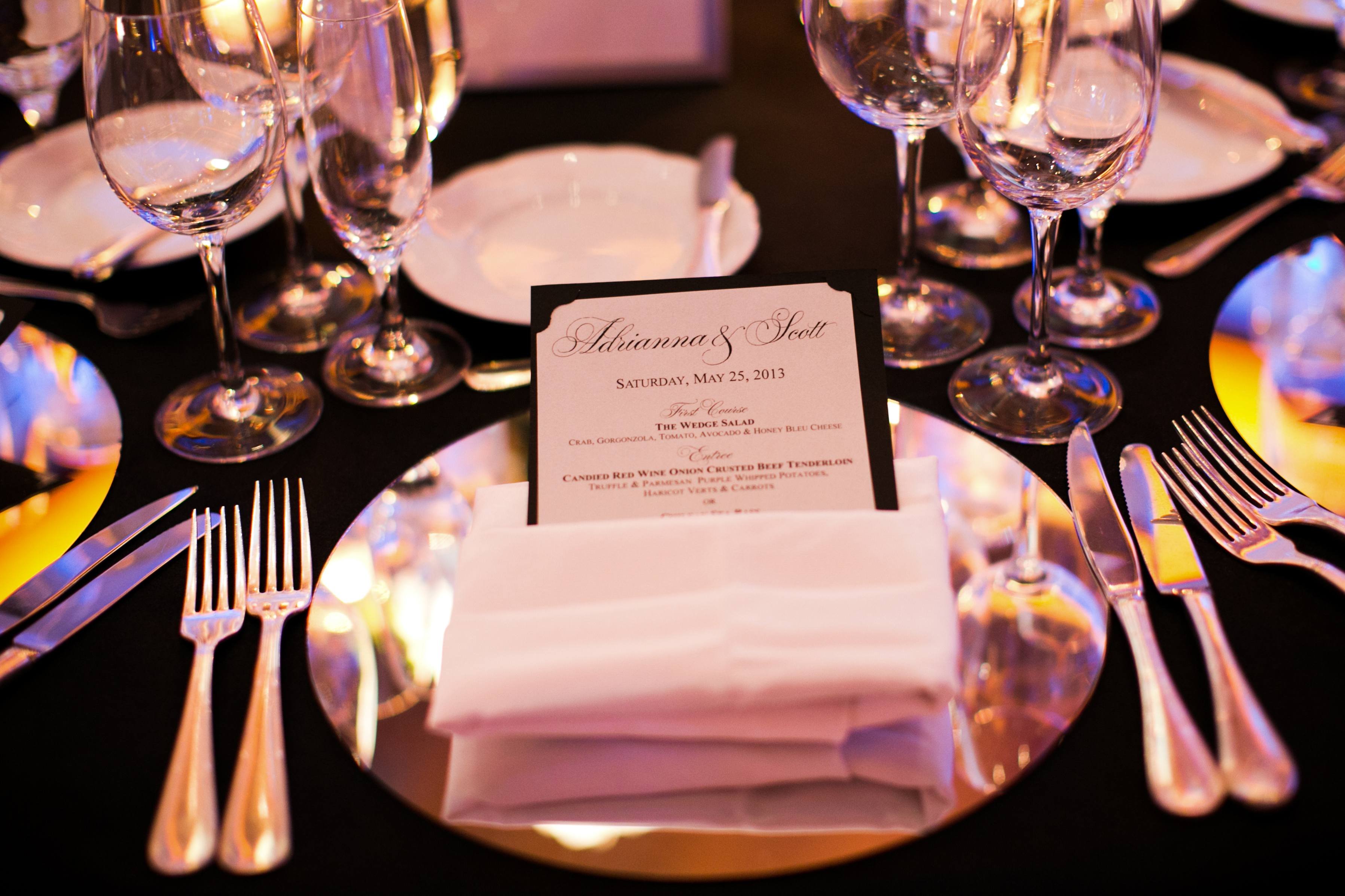 Mirror Place Setting